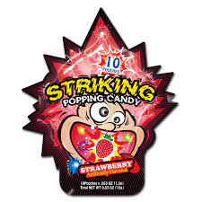 Striking Popping Candy Strawberry 索勁爆炸糖士多啤梨味 15g-30g – 88 SPEEDMART
