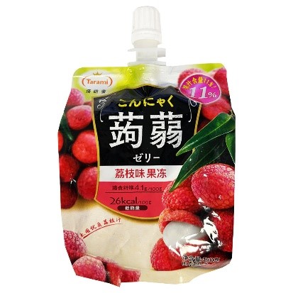Tarami Oishi Konjac Jelly-Lychee 塔啦蜜蒟蒻果凍-荔枝味 – 88 SPEEDMART