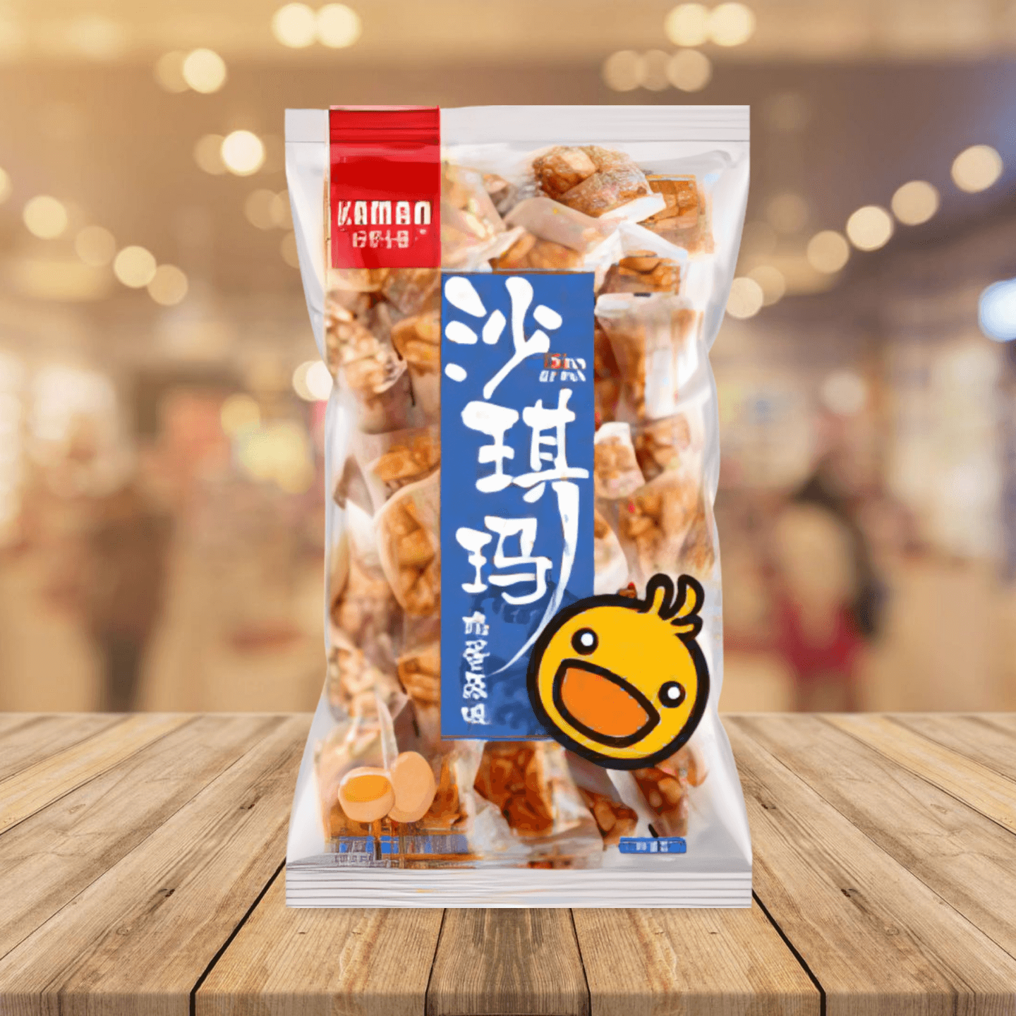 Kaman Brown Sugar Shaqima 咔啰卡曼黑糖味沙琪瑪 360g – 88 SPEEDMART
