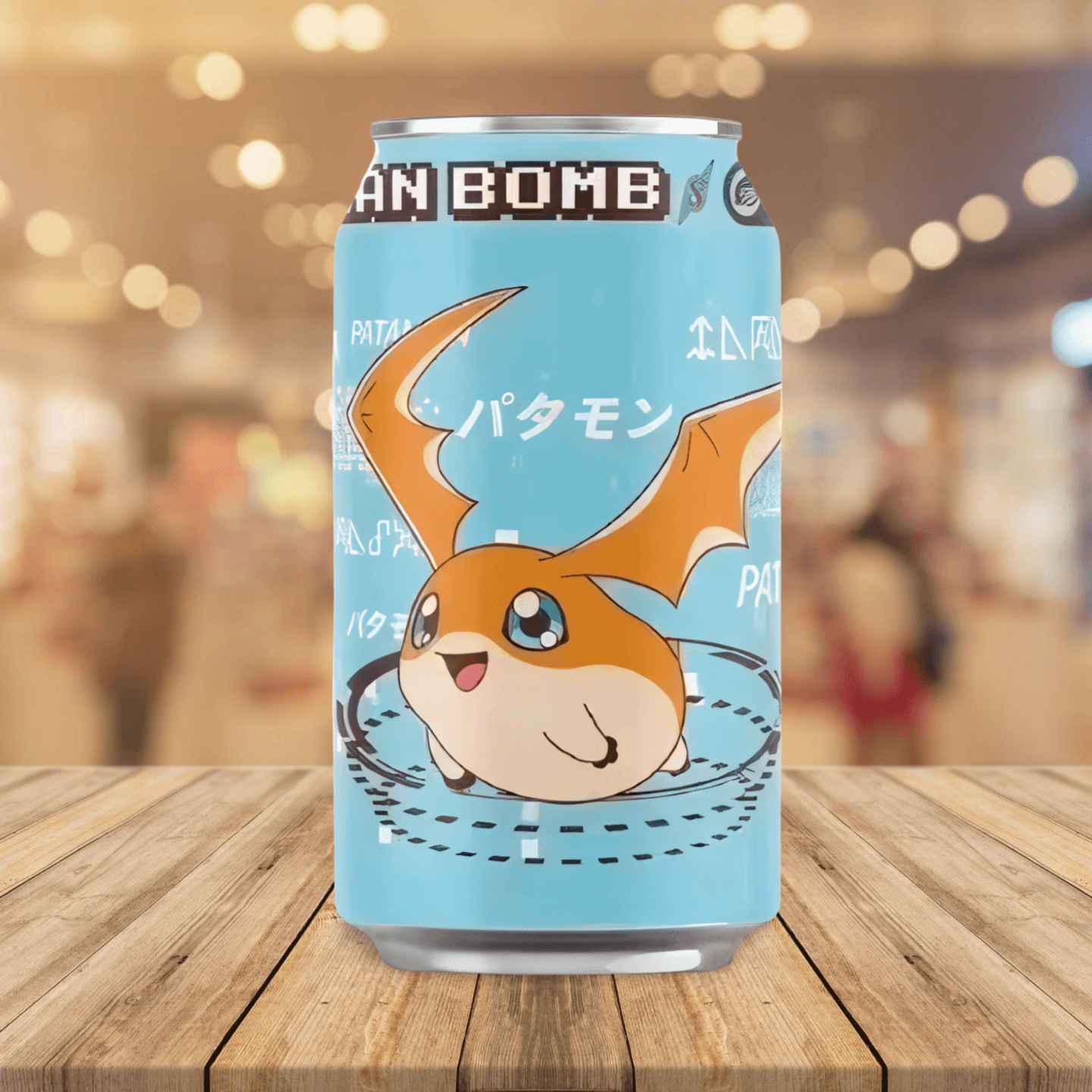 Ocean Bomb Digimon-Lemon 數碼寶貝檸檬味氣泡水 330ml – 88 SPEEDMART