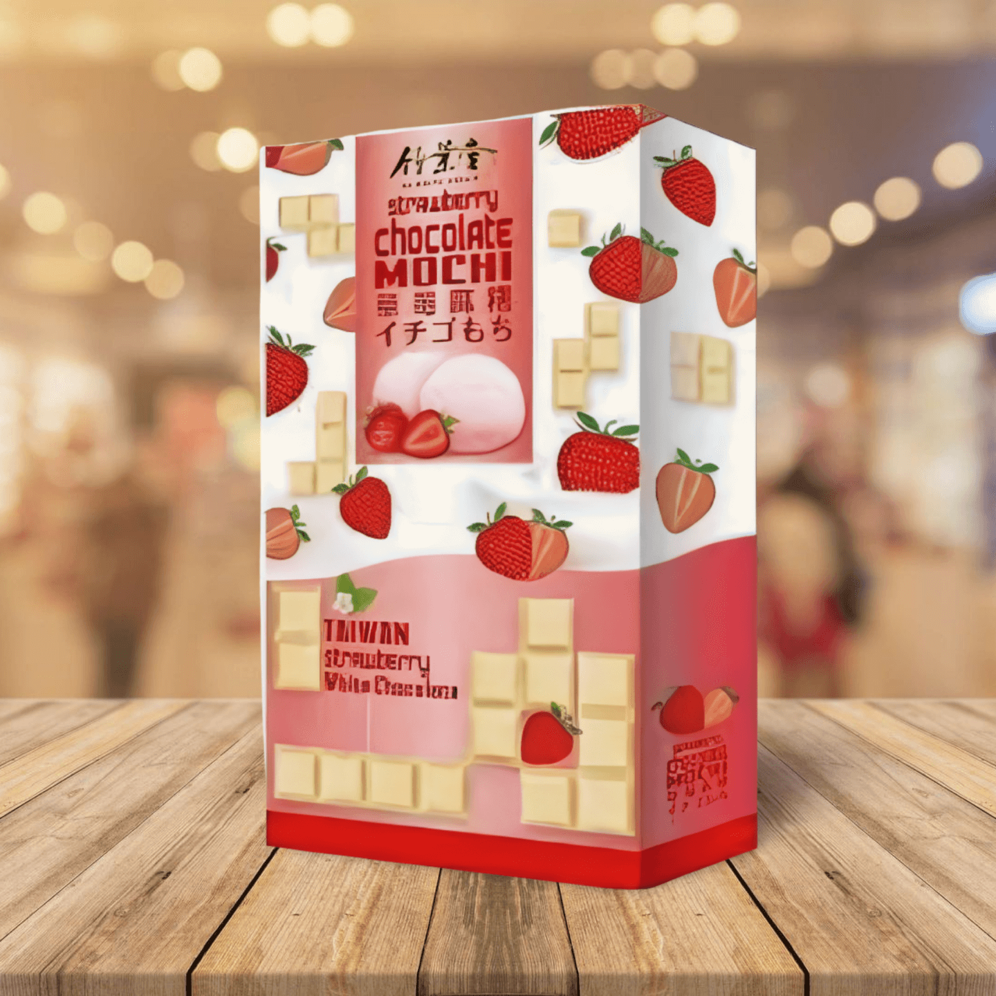 Bamboo House Strawberry Chocolate Mochi 竹葉堂草莓巧克力麻糬 120g – 88 SPEEDMART