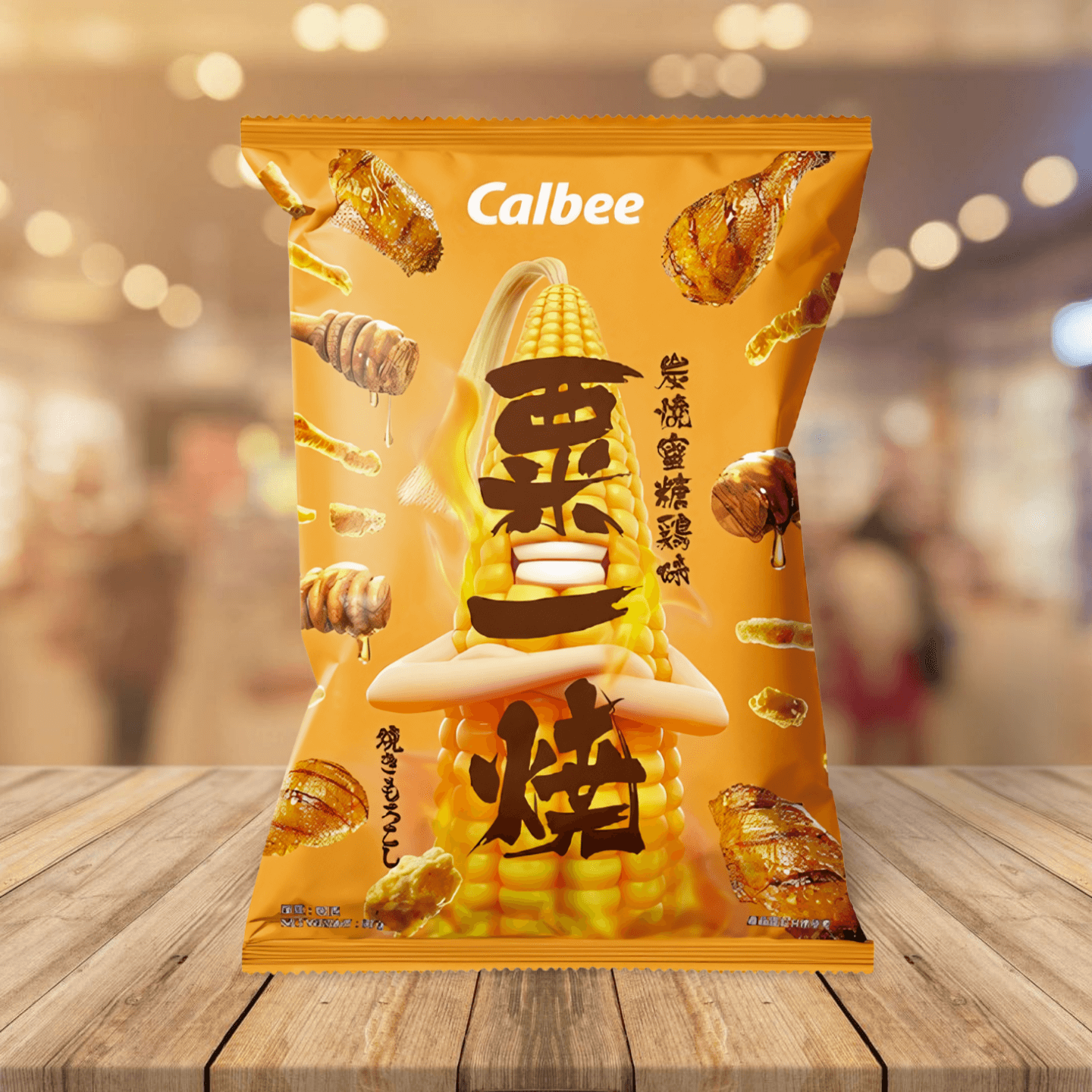 Calbee Grill A Corn-Honey Chicken 卡樂B炭燒蜜糖雞味粟一燒 80g – 88 SPEEDMART