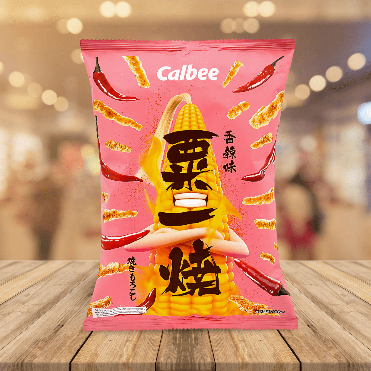 Calbee Grill A Corn-Hot & Spicy 卡樂B香辣味粟一燒 80g – 88 SPEEDMART