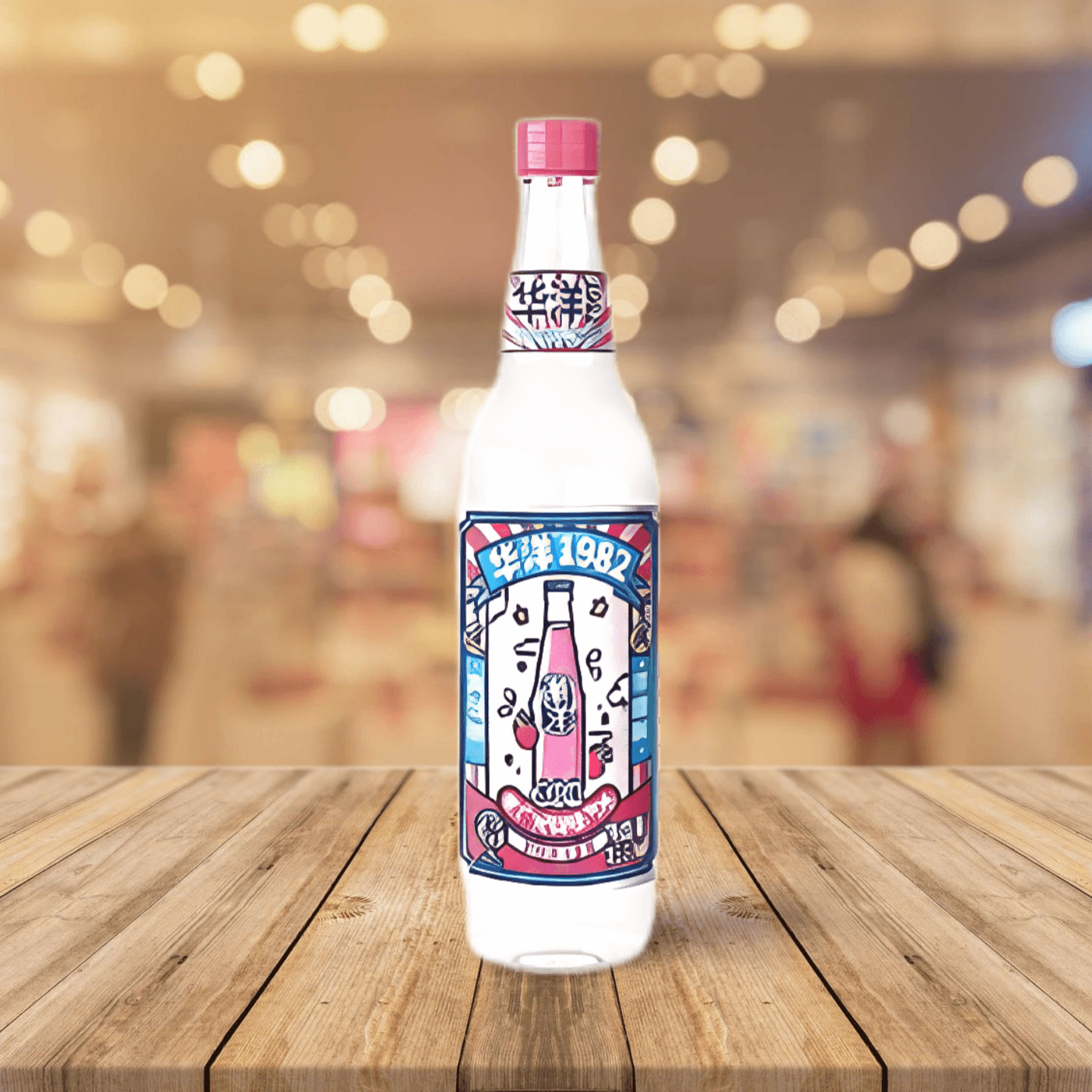 Hua Yang Sparkling Lychee Juice 華洋1982 荔枝味汽水 358ml – 88 SPEEDMART