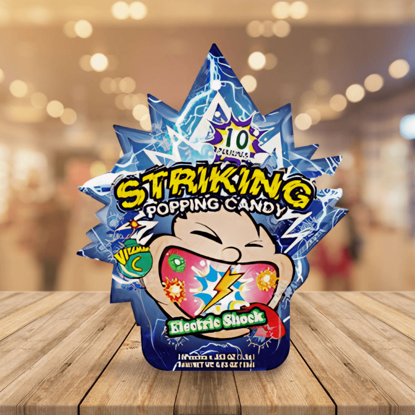 Striking Popping Candy Electric Shock with Vitamin C 索勁爆炸糖電擊味加維他命C 15g ...